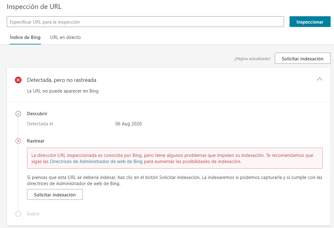Bing Webmaster Tools